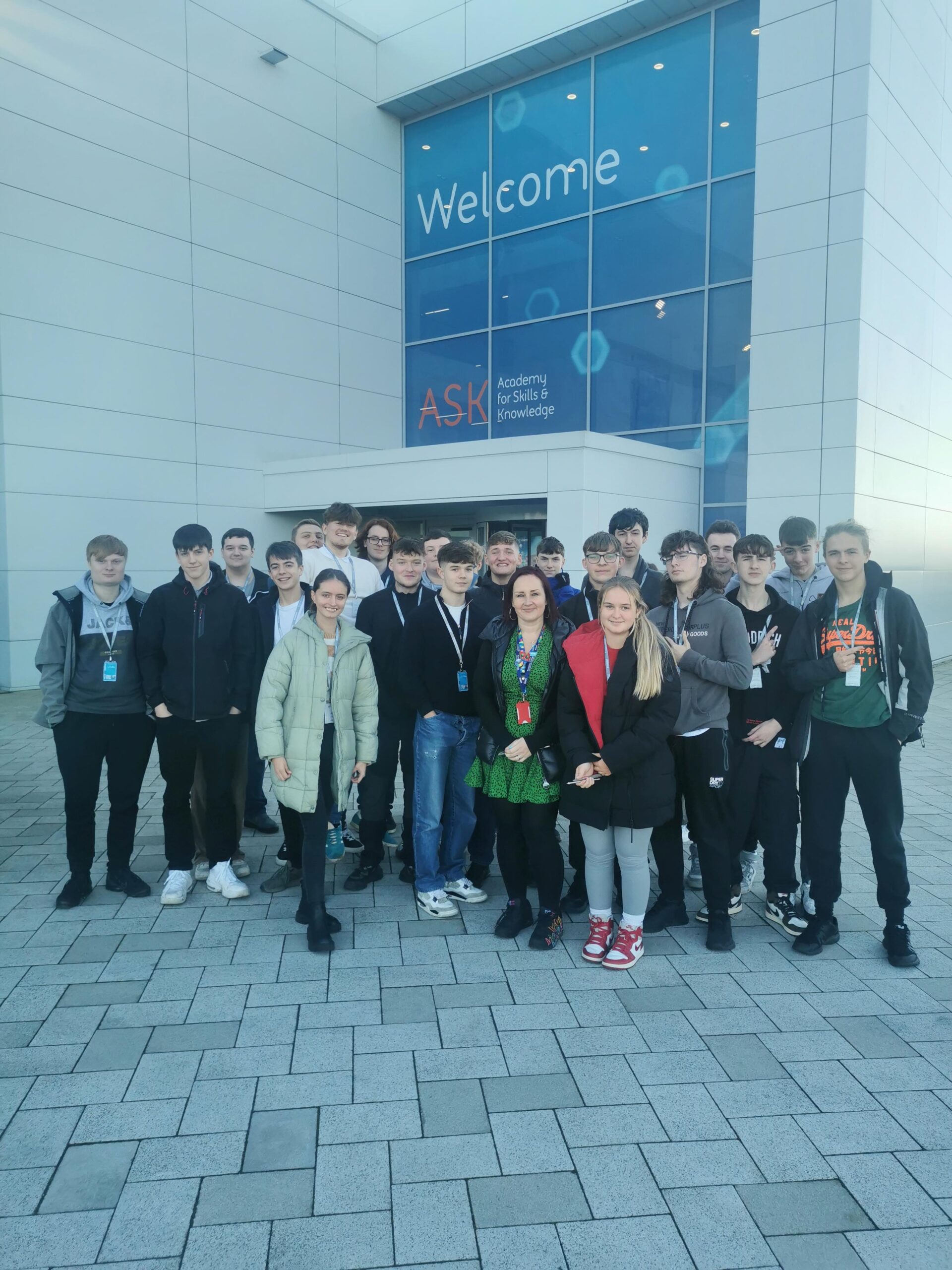 T Level students land at BAE in Samlesbury — Runshaw College