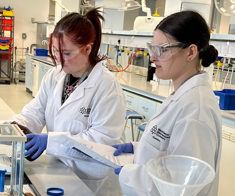 A 'positive' few weeks for our Chemistry students! — Runshaw College